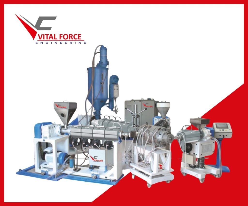 Three Layer HDPE Pipe Machine